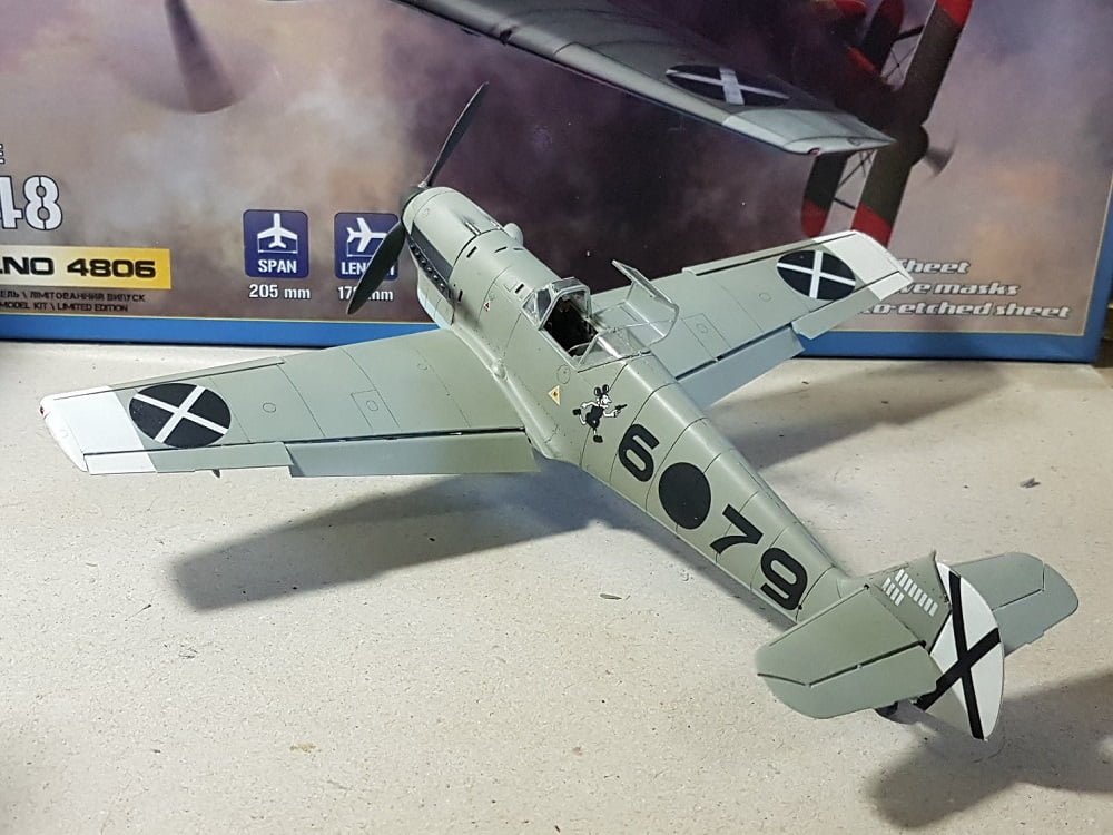 Messerschmitt Bf 109D-1 - Grupo de Plastimodelismo de Campinas
